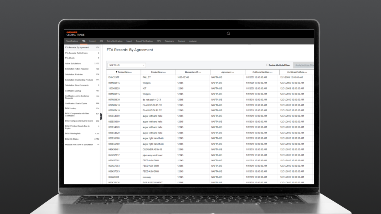 Request a demo - ONESOURCE Free Trade Agreement | Hong Kong | Thomson ...